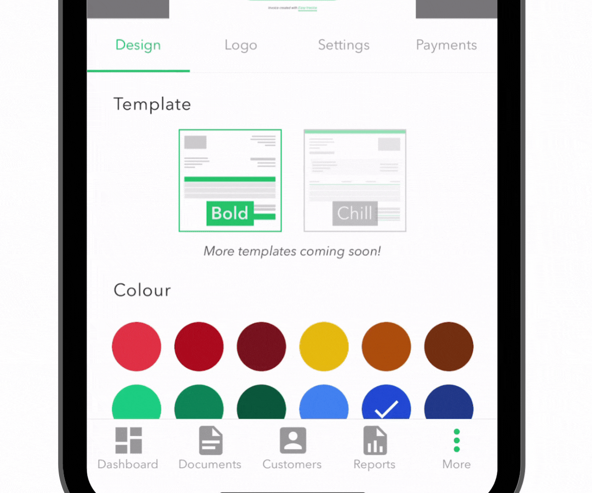 Send Invoices in Seconds | Easy Invoicing part of Easy Business App