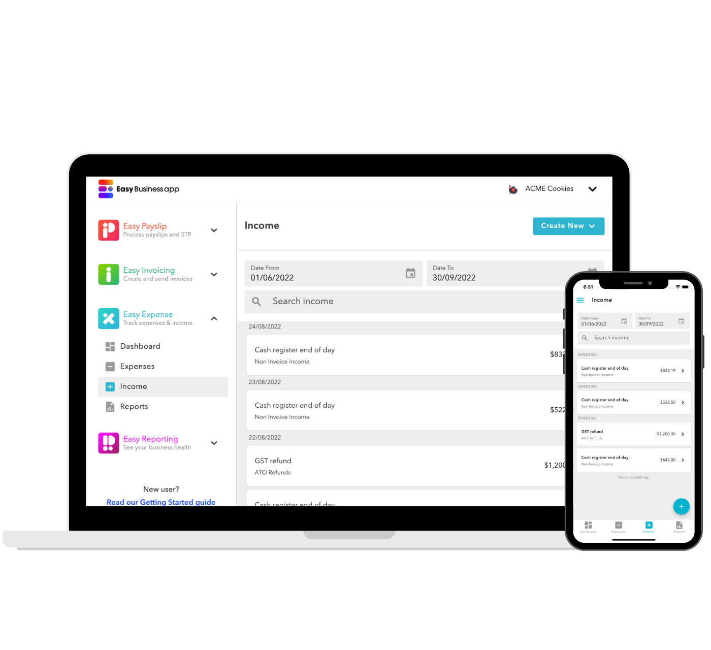 Expenses Software for Small Businesses | Easy Expenses & Income