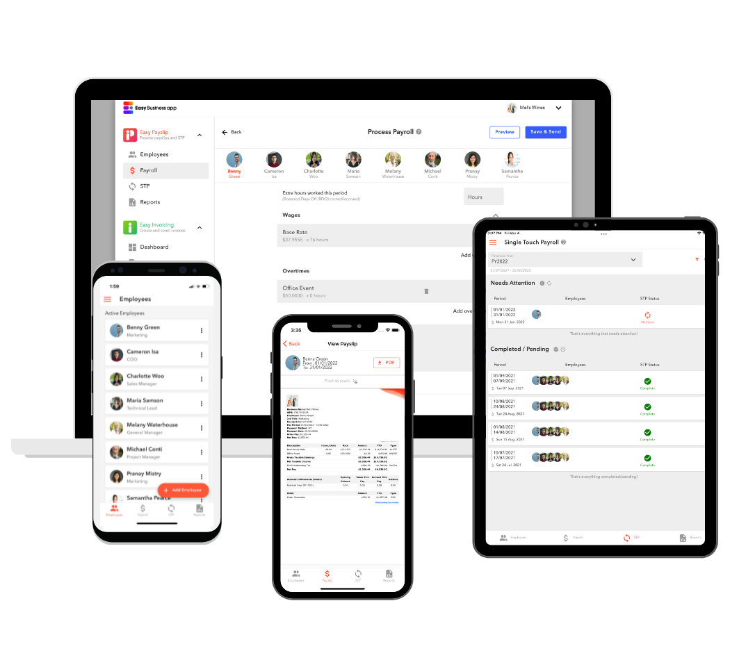 Single Touch Payroll Software For Accountants & Tax Agents | Easy Payslip